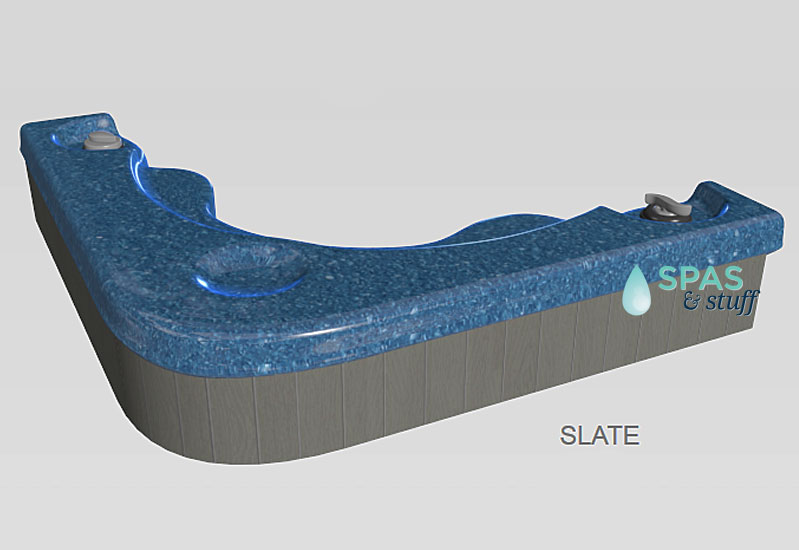 Slate Blue Hot Tub